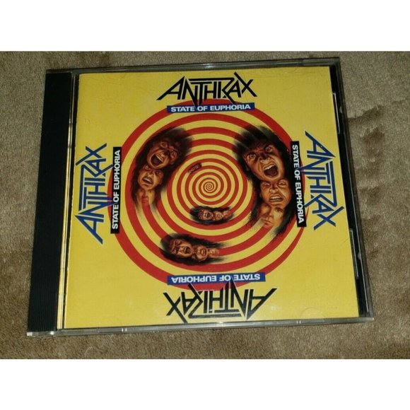 Media | Anthrax Cd State Of Euphoria | Poshmark
